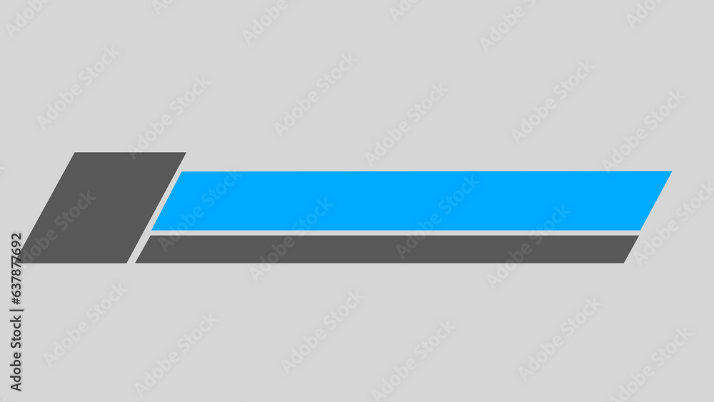 Dynamic lower third in stunning quality. Lower Third for a title, tv ...