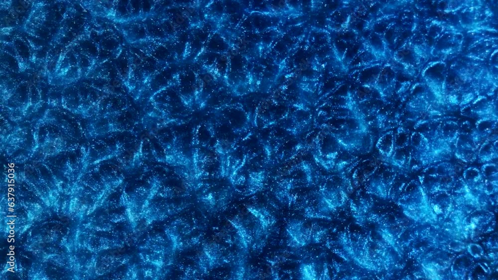 blue energy neural network morphing and changing forms abstract art ...