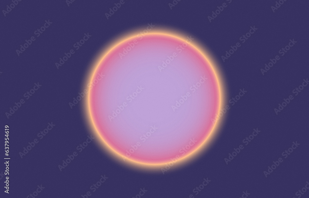 round aura gradient background with grainy texture, circle gradient ...