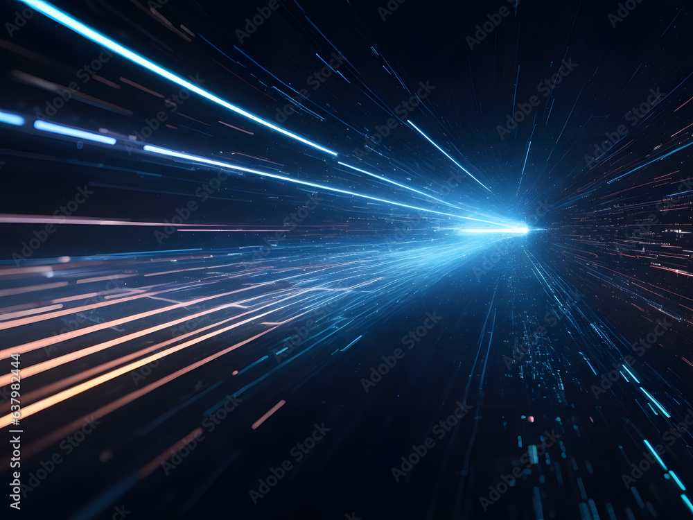 abstract digital background for tech Envision a world driven by binary ...