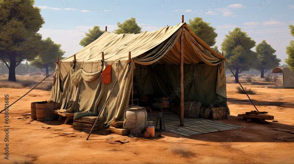 Built to Last: Explore Army Camp Life with Barracks, Backpacks and ...