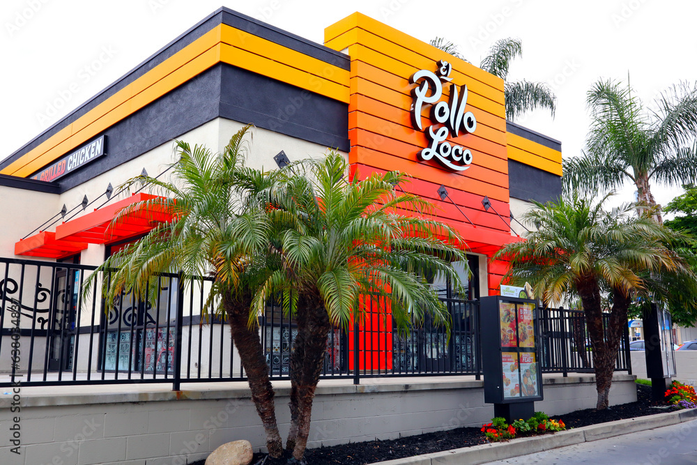 Los Angeles, California: EL POLLO LOCO Restaurant chain specializing in ...