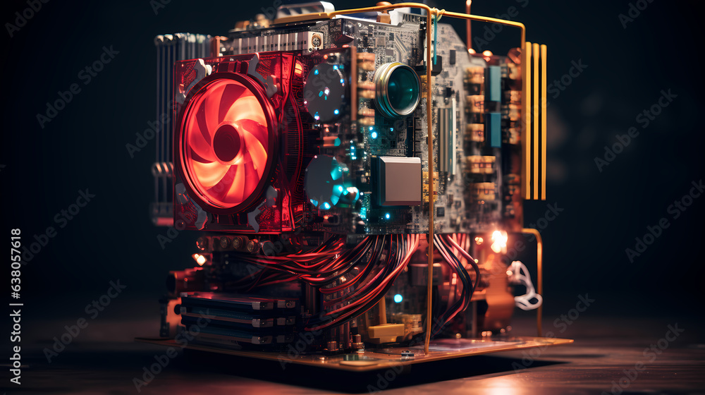 Witness the energy-efficient power supply units, crucial components ...