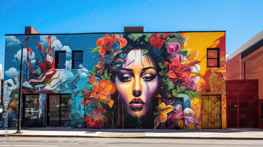 World of Street Art, where vibrant and captivating murals decorate the ...