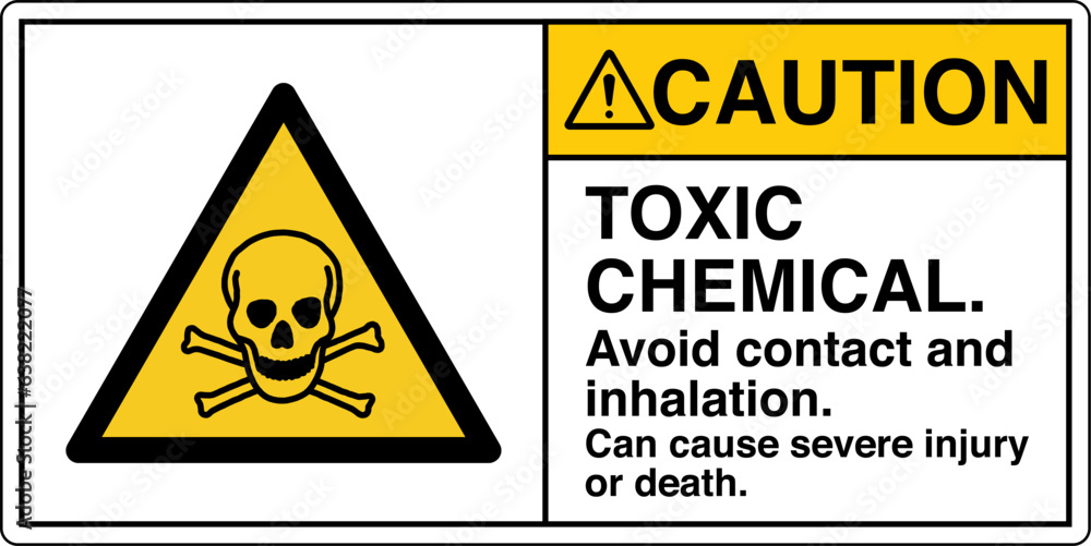 ANSI Z535 Safety Sign Marking Label Symbol Pictogram Standards Caution ...