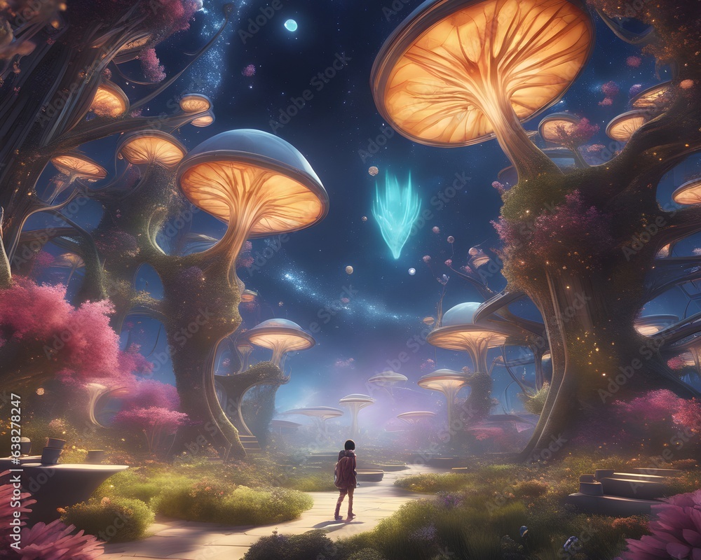 fantasy scene, back to school otherworldly, Step into an otherworldly ...