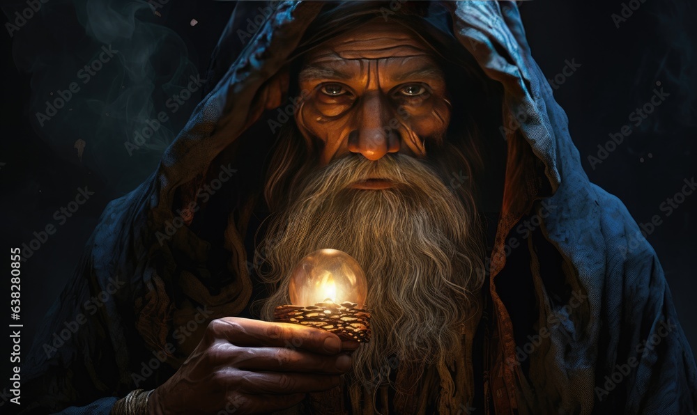 The hermit from the major arcana emerges as a wise and introspective ...