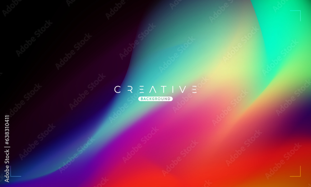 Abstract liquid gradient Background. Colorful Fluid Color Gradient ...