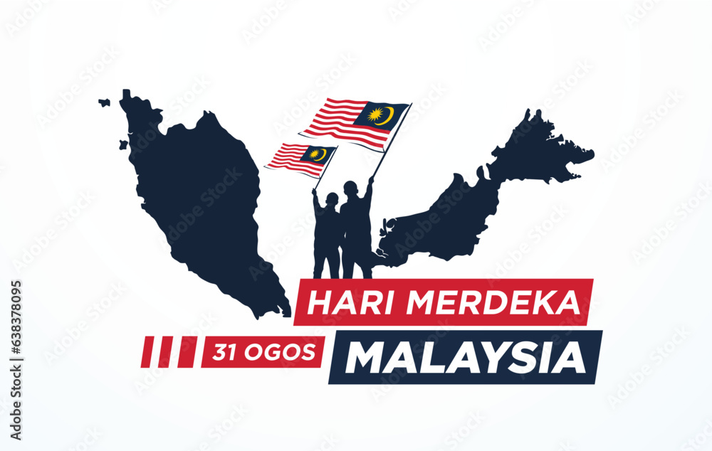 Hari Merdeka Malaysia. 31 Ogos (Translate: Independence Day of Malaysia ...