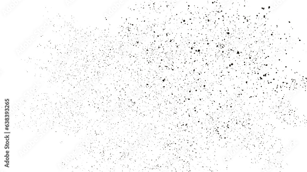 falling debris, rubble and dust, isolated on transparent background ...