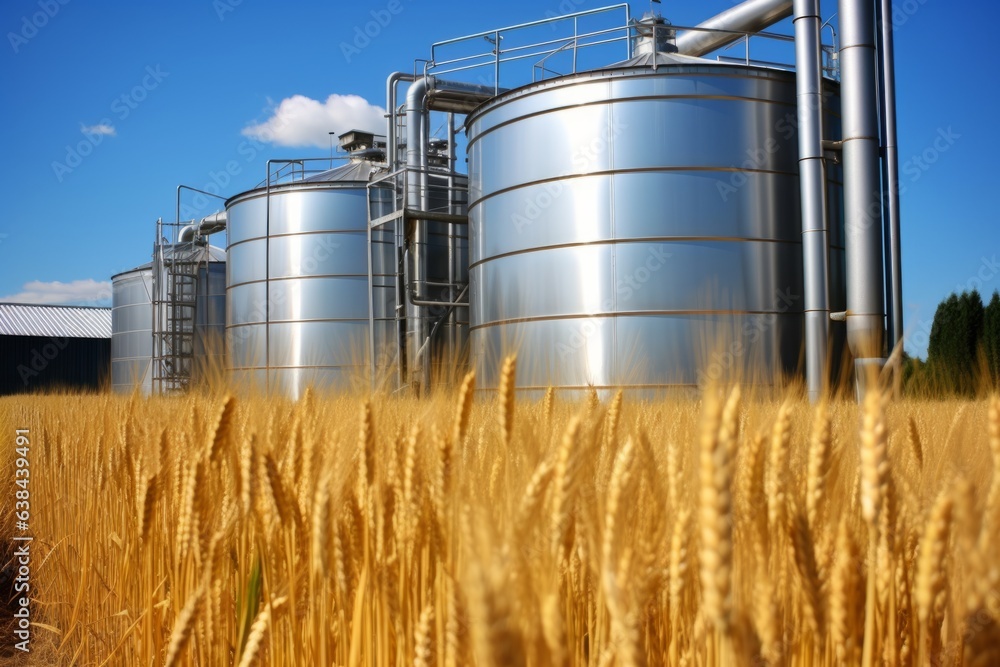 Biofuel storage green ecological biodiesel biogas gasoline gas fuel ...