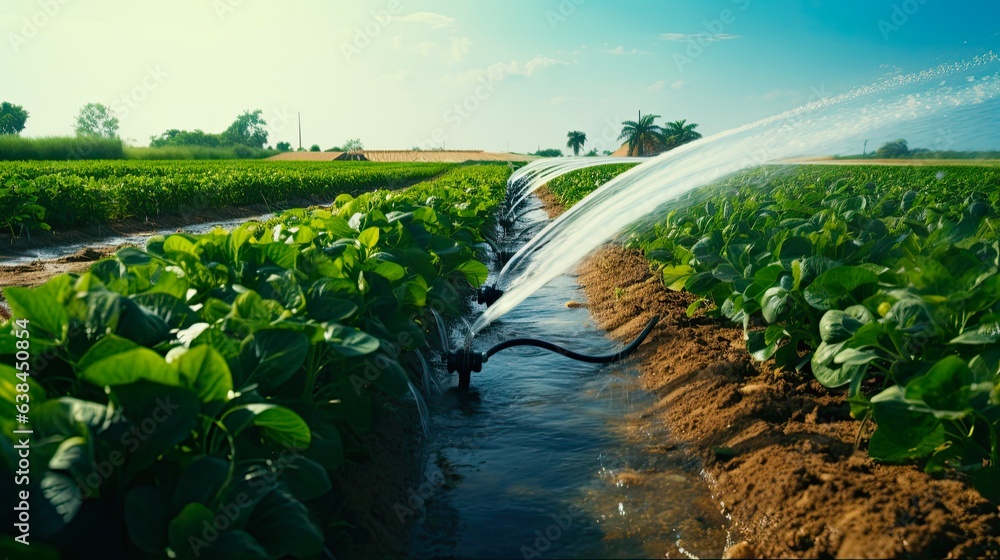 Caring for Water Resources: Watering Farmland with Irrigation Canals ...