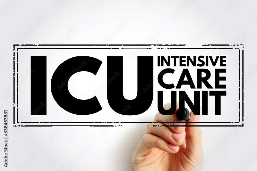 ICU Intensive Care Unit - special department of a hospital or health ...