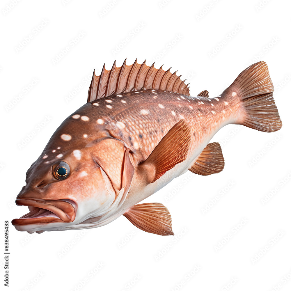 Groupers are a family of fish known for their distinctive appearance and often sizable ...