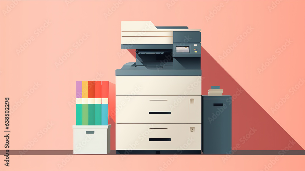 Printers and Copiers: Office equipment like printers and copiers, used ...