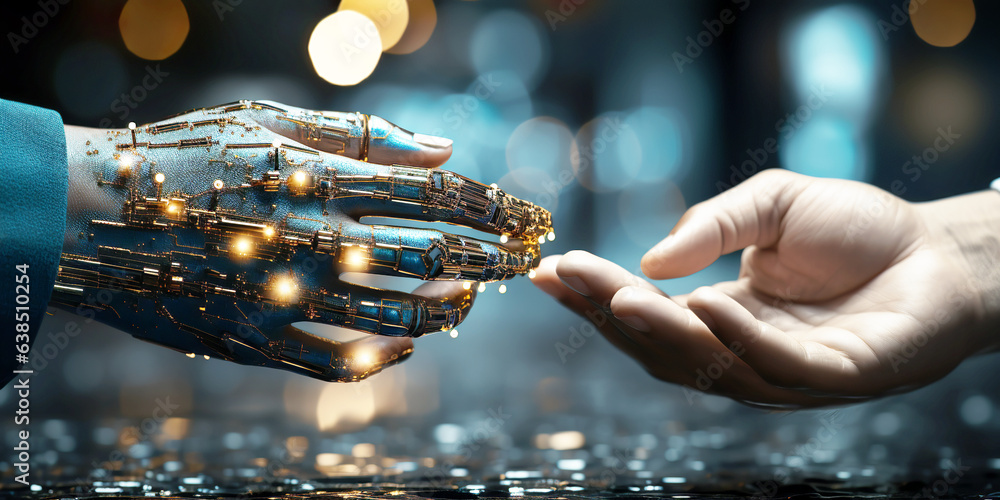 With the help of the technology of the future, the human hand becomes ...