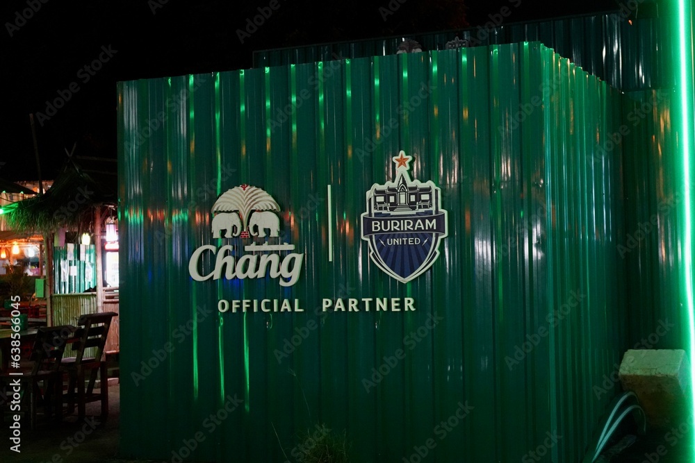 Chang Arena of Buriram United night market place , The Largest football ...