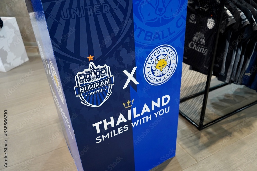 Buriram United logo is a football team , old castle buriram blue black ...