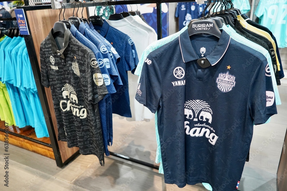 Shirt shopping sportswear the new collection, Buriram United logo is a ...