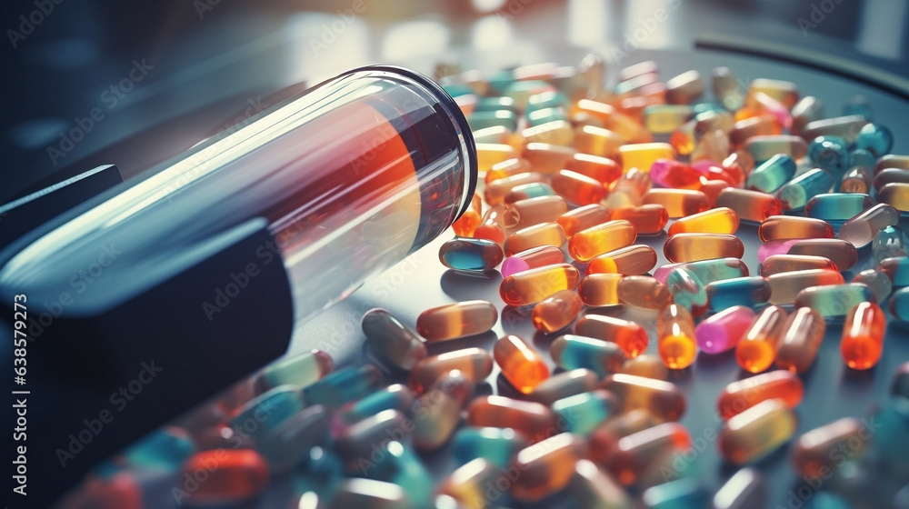 microscopy analysis, pharmaceutical research, lab microscope, drug ...