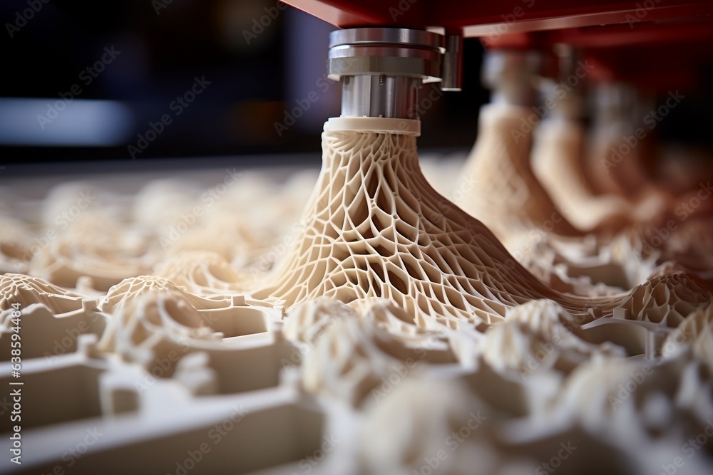 3d printed surface Stock Photo | Adobe Stock