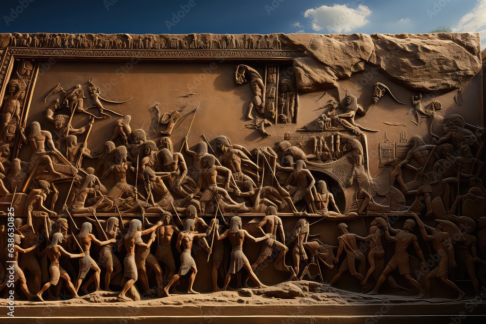 The Battle of Kadesh in the 13th century BC was between the Egyptian ...