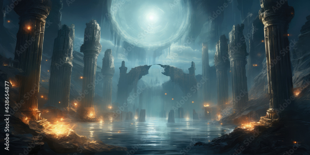 Ancient ruins, lost civilizations and technology, fantasy worlds ...