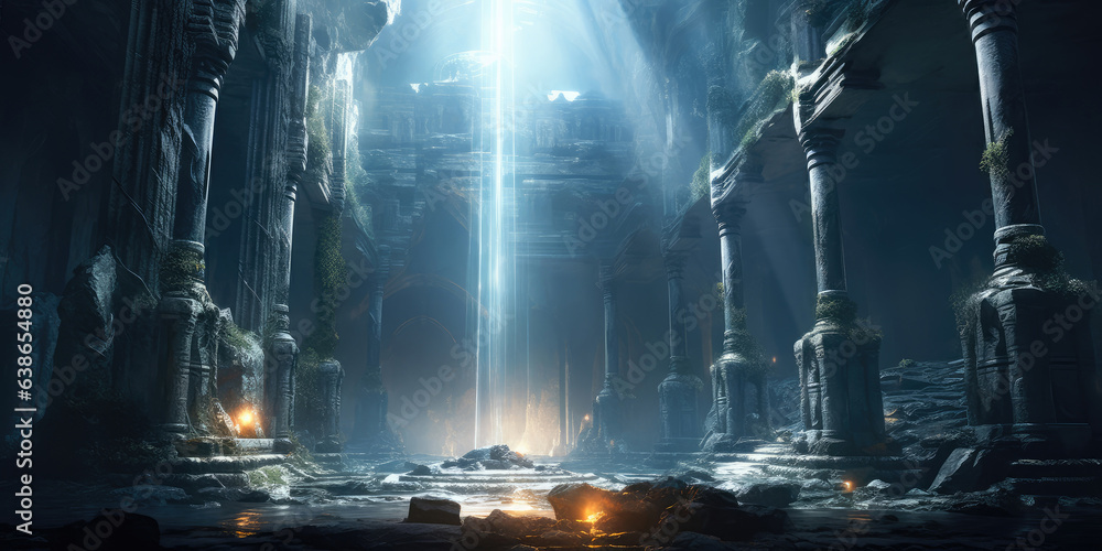 Ancient ruins, lost civilizations and technology, fantasy worlds ...