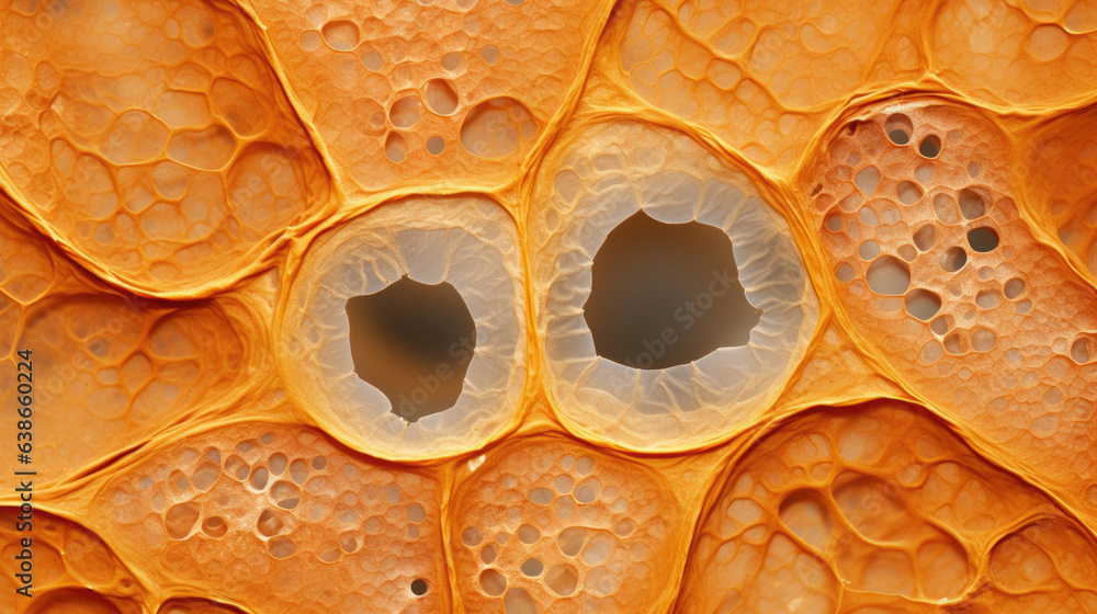 Visible here are two very distinct guard cells under high magnification ...