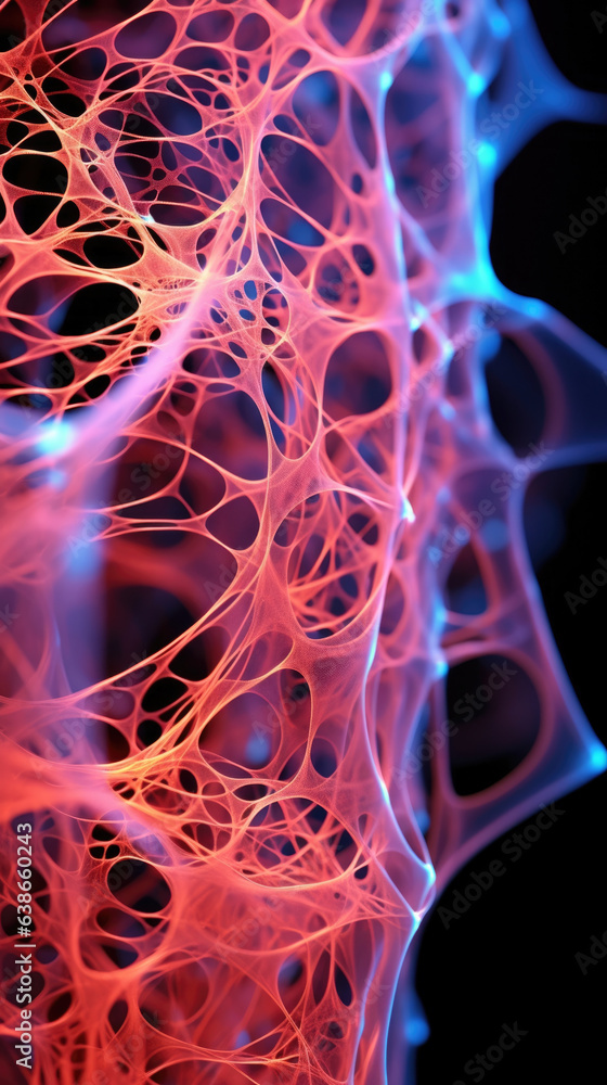 Microfilaments are arranged in a network throughout the cytoplasm. They ...