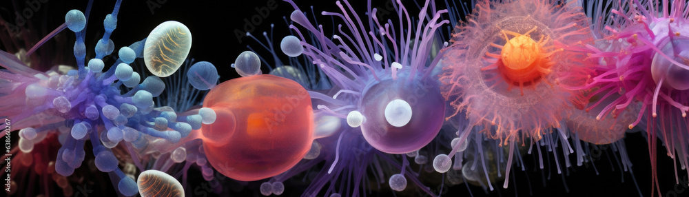 This magnified macro photograph reveals the kinetic beauty of a ...