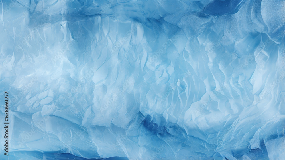 macro image of a microscopic glacier reveals a landscape of snow and ...