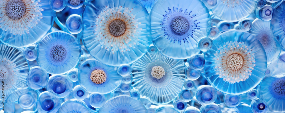 This closeup image of a plant structure reveals a bewildering array of ...