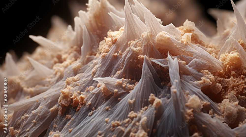 This is a microscopic dust particle with a distinct jagged shape. It ...