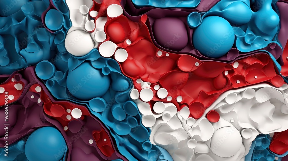 3D illustration mockup of the human organ system, Anatomy, Nervous ...