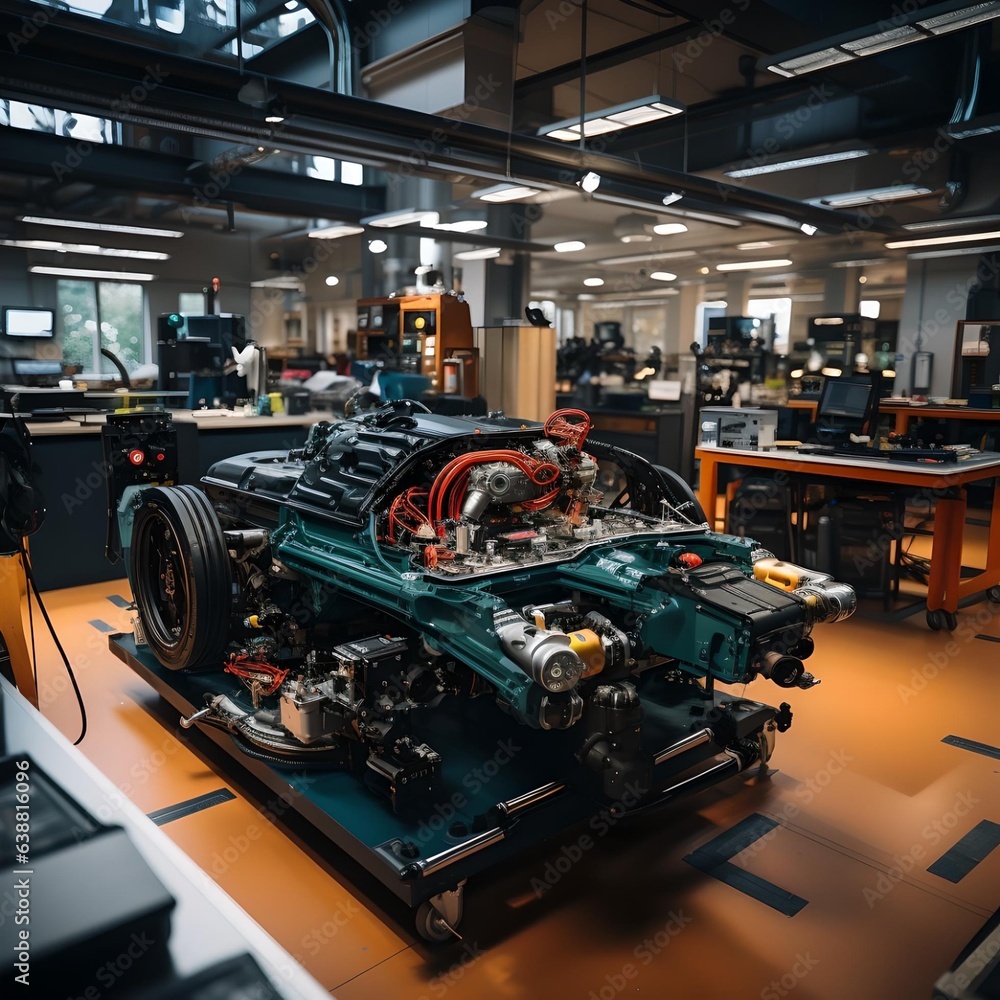 Mechanical workshop specializing in electric cars. Electric car tuning ...