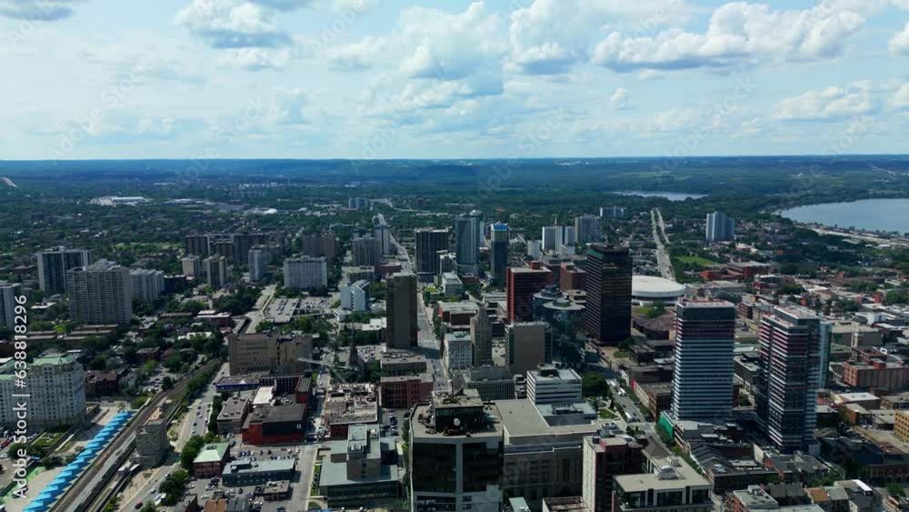 Unveiling Hamilton's Urban Grandeur Aerial Drone Exploration of the ...