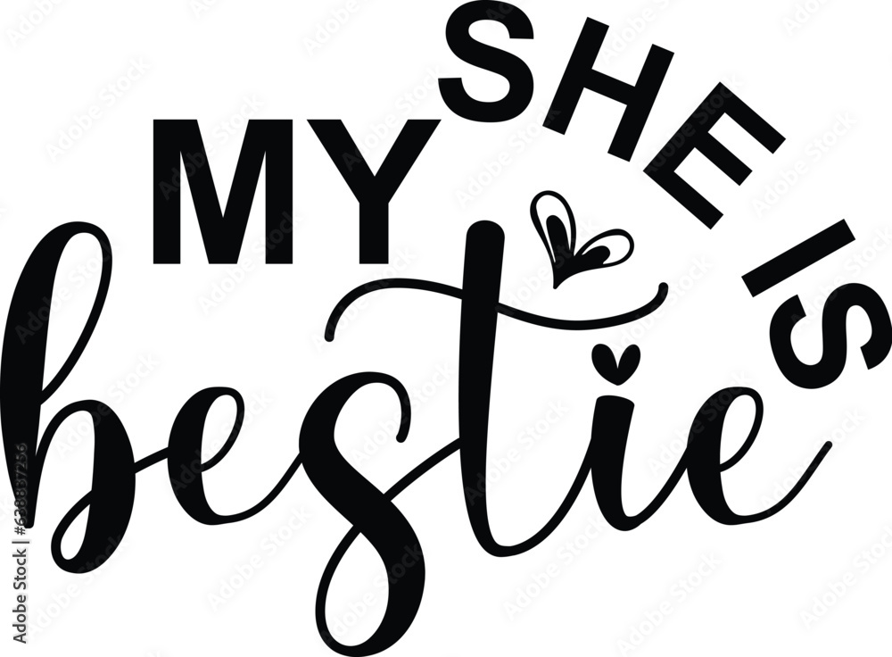 Besties Couple Hands SVG Cut File For Cricut, Best Friends svg, Hand ...