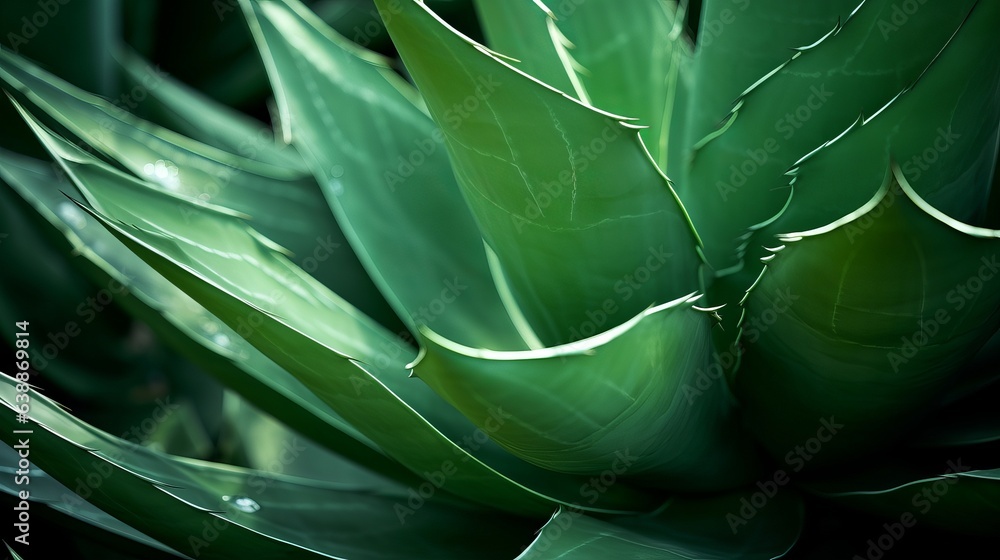 Cactus plant Agave attenuata soft details texture. Natural abstract ...