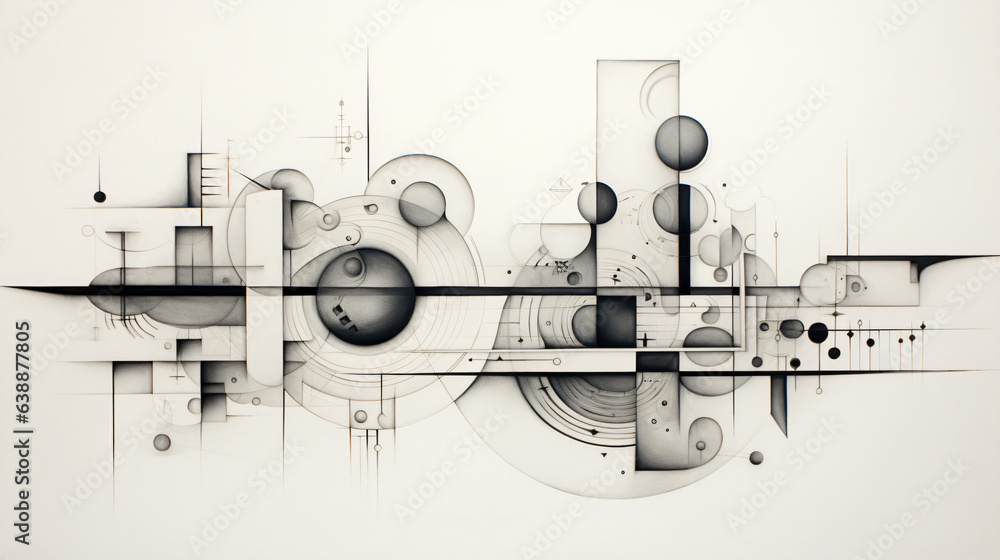 Simple yet extravagant watermark featuring genuine geometric shapes in ...