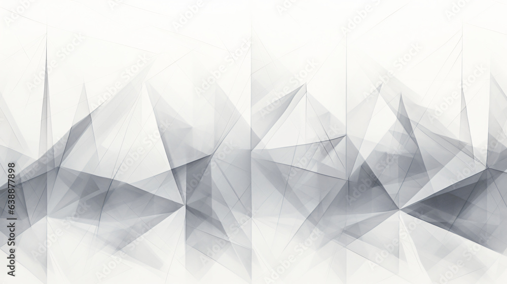 Simple yet extravagant watermark featuring genuine geometric shapes in ...