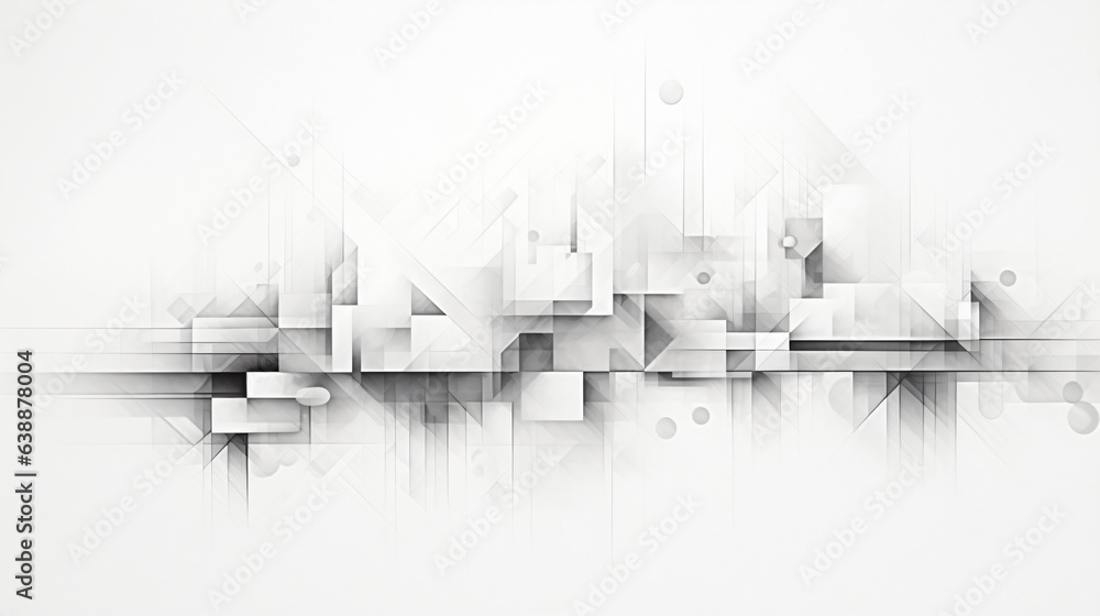 Simple yet extravagant watermark featuring genuine geometric shapes in ...