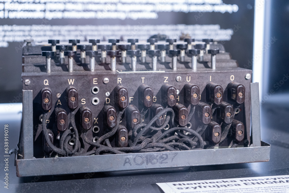Enigma Machine. Legendary encryption device Used to decode enemy ...