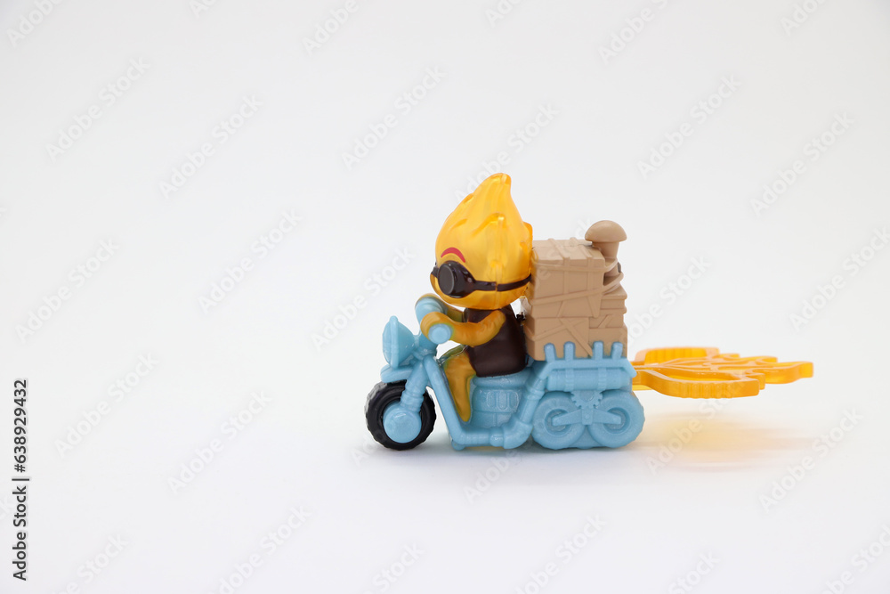 Character from the Disney Pixar movie Elemental. Ember Lumen toy doll ...