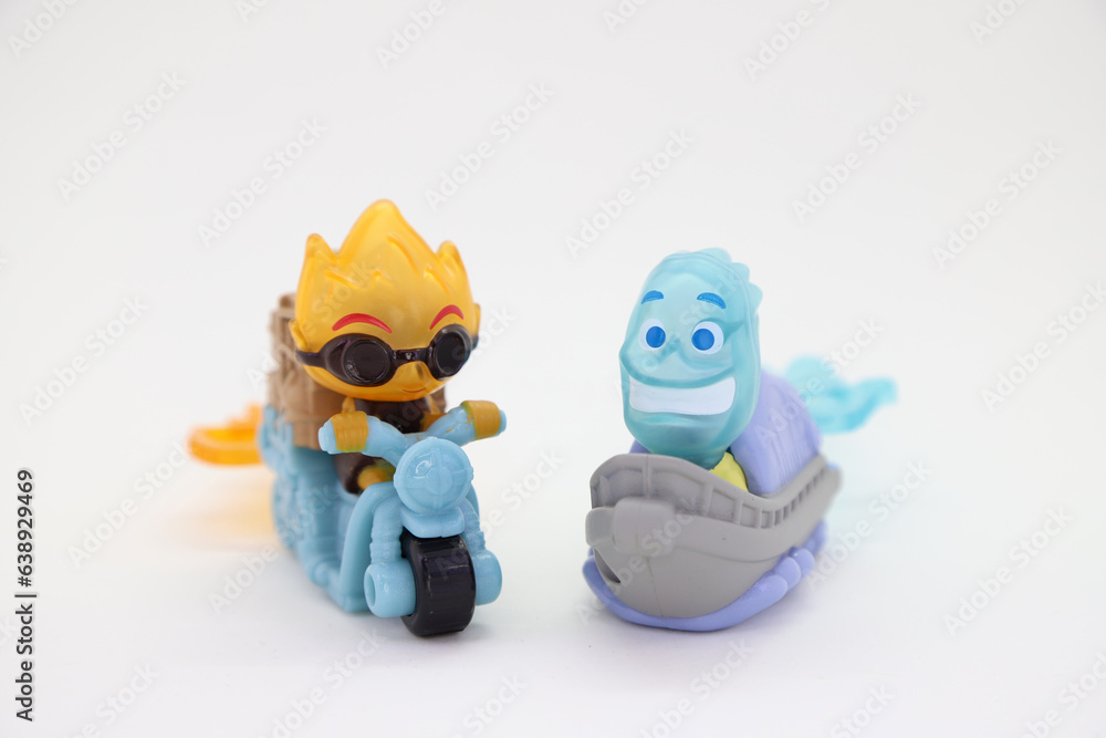 Character from the Disney Pixar movie Elemental. Ember Lumen and Wade ...