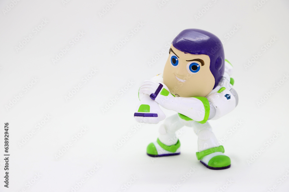 Character from the movie Lightyear. Buzz Lightyear toy doll character ...