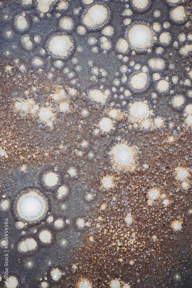 Arrière plan texturé matière grès marron avec des tâches blanches Stock ...