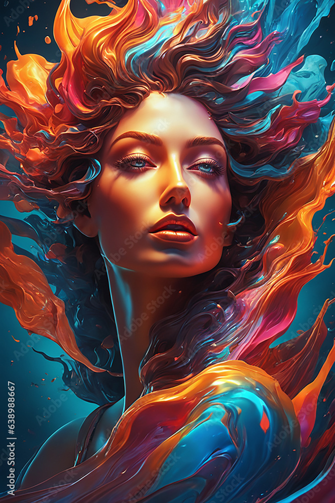 Generative Strokes of Genius: Breathing Life into Liquid Paint Style ...