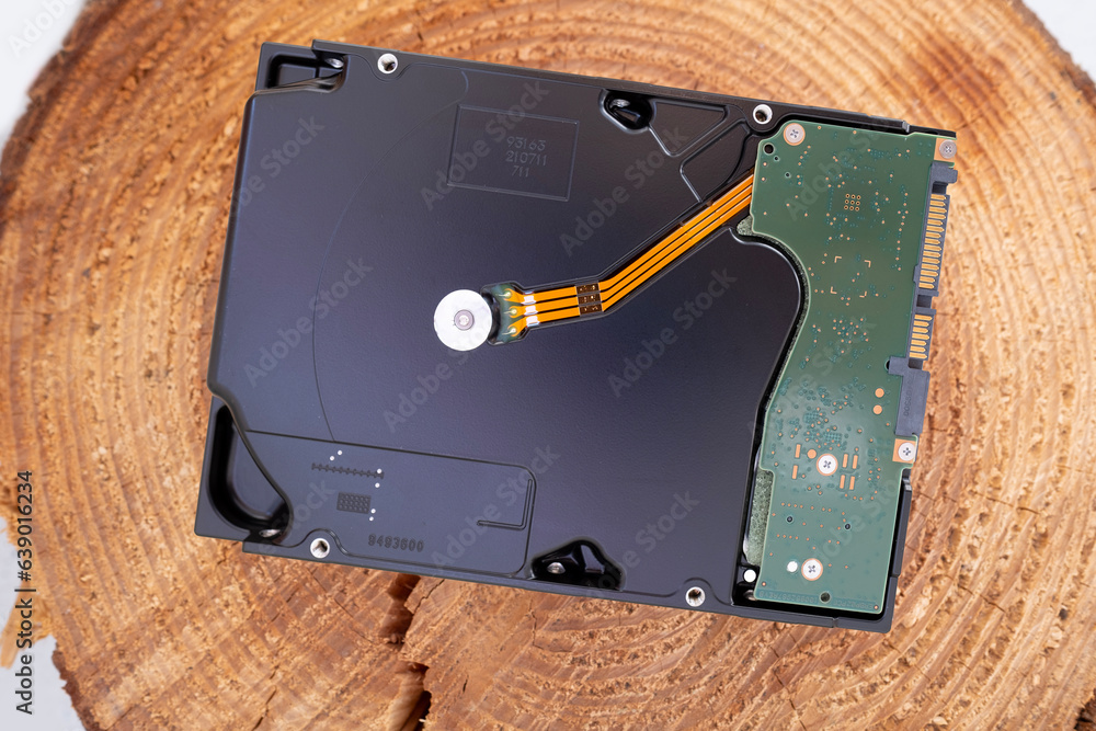modern hard disk scattered, evolution of modern hard disk technology ...
