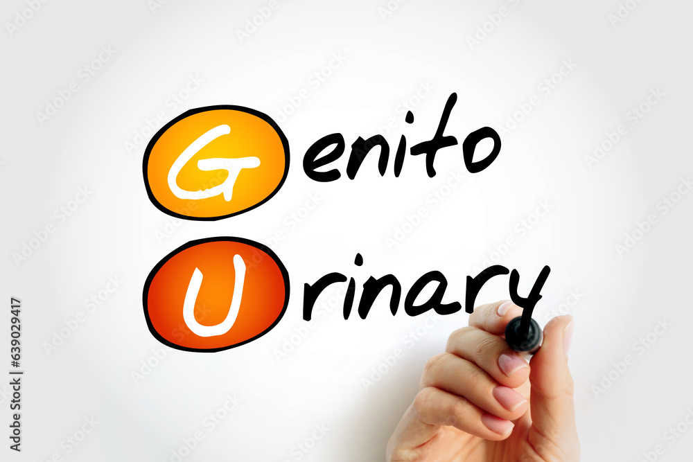 GU Genitourinary - refers to the urinary and genital organs, acronym ...